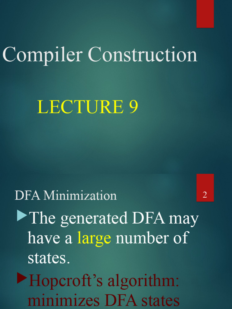 Lecture 09 | PDF | Implementation | Computer Science