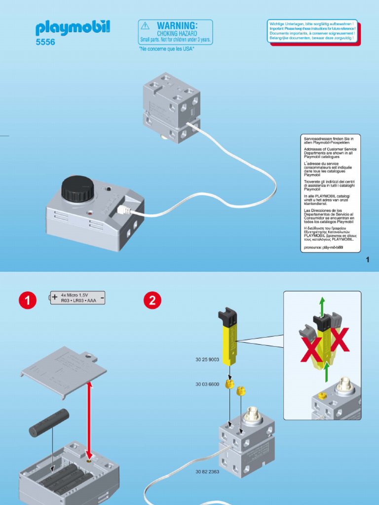 Playmobil Set 5556 Accessories Electric Boat Motor | PDF