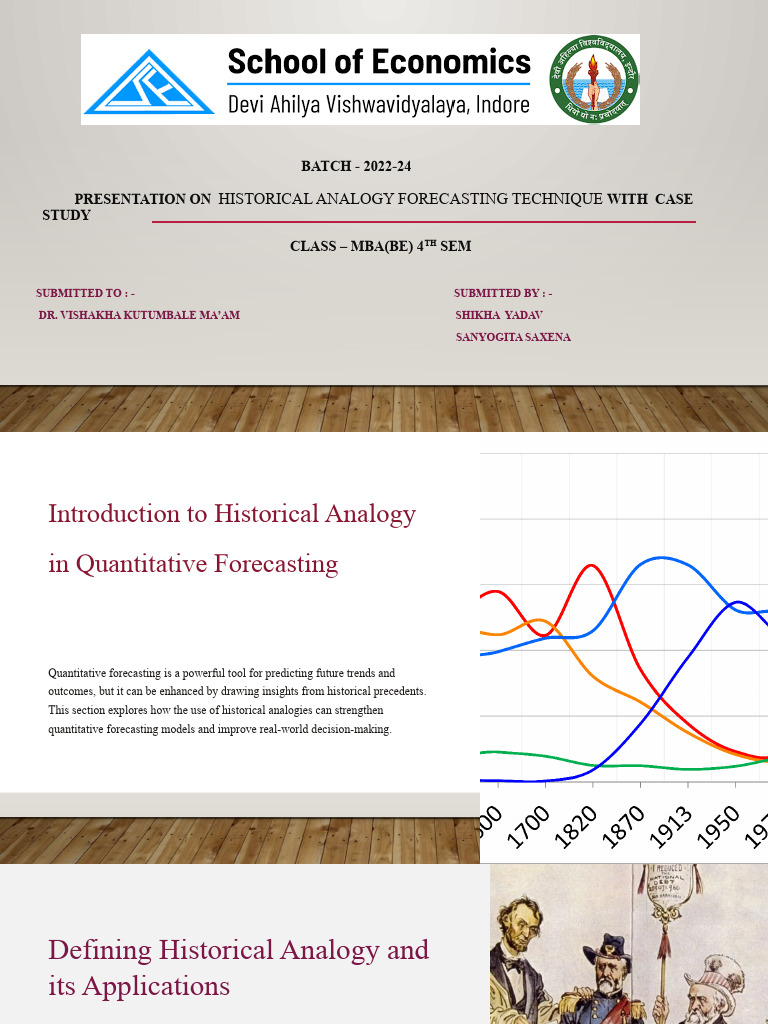 Historical-Analogy - Method Shikha and Sanyogita | PDF | Forecasting ...
