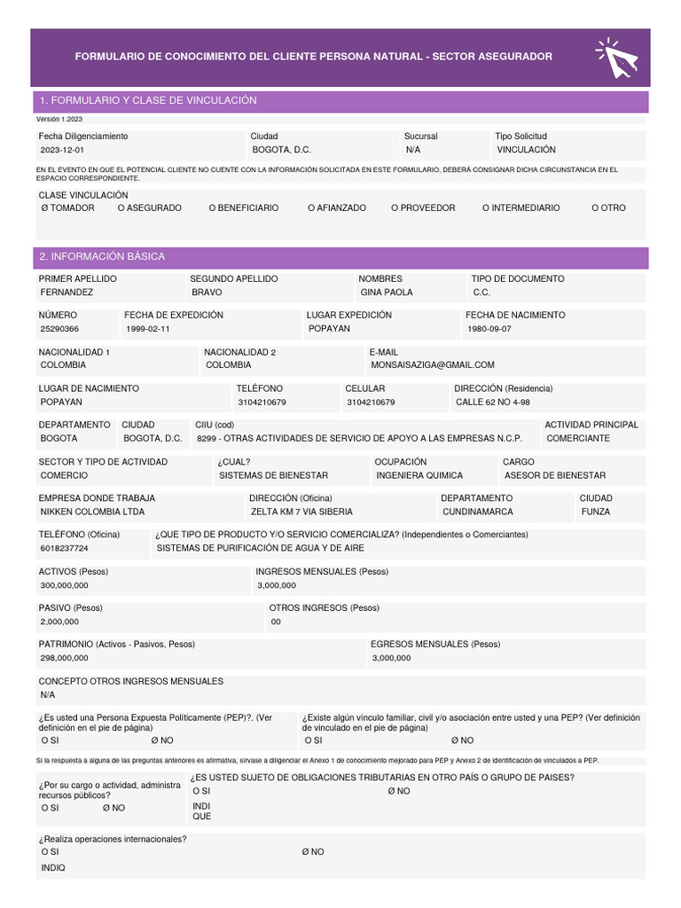 Sarlaft Hibrido | Descargar gratis PDF | Seguro | Póliza de seguros