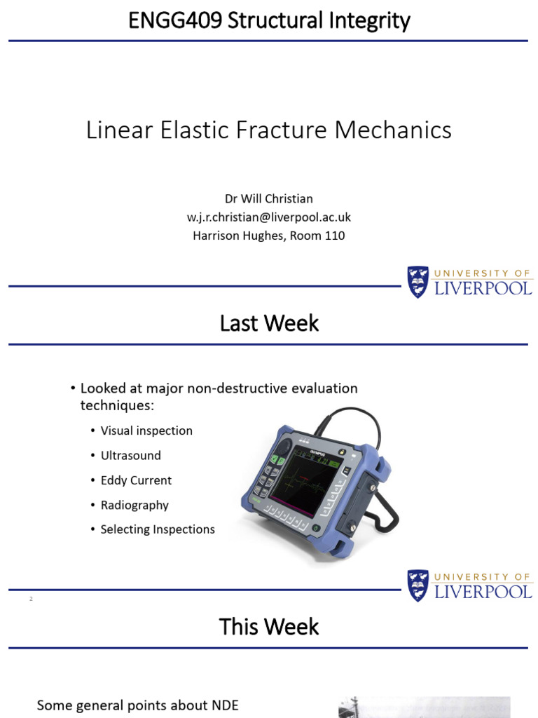 3, Lefm | PDF | Fracture Mechanics | Fracture