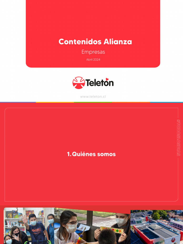 Inclusión y Rehabilitación con Teletón | PDF