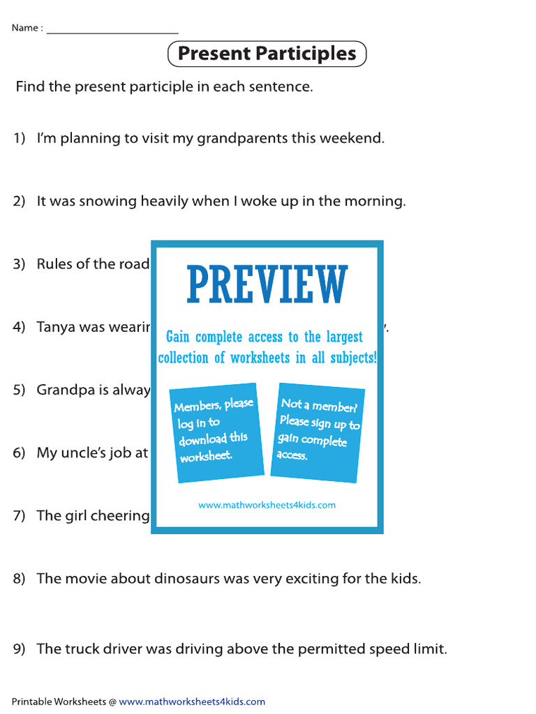 Identifying Present Participle | PDF | Technology & Engineering