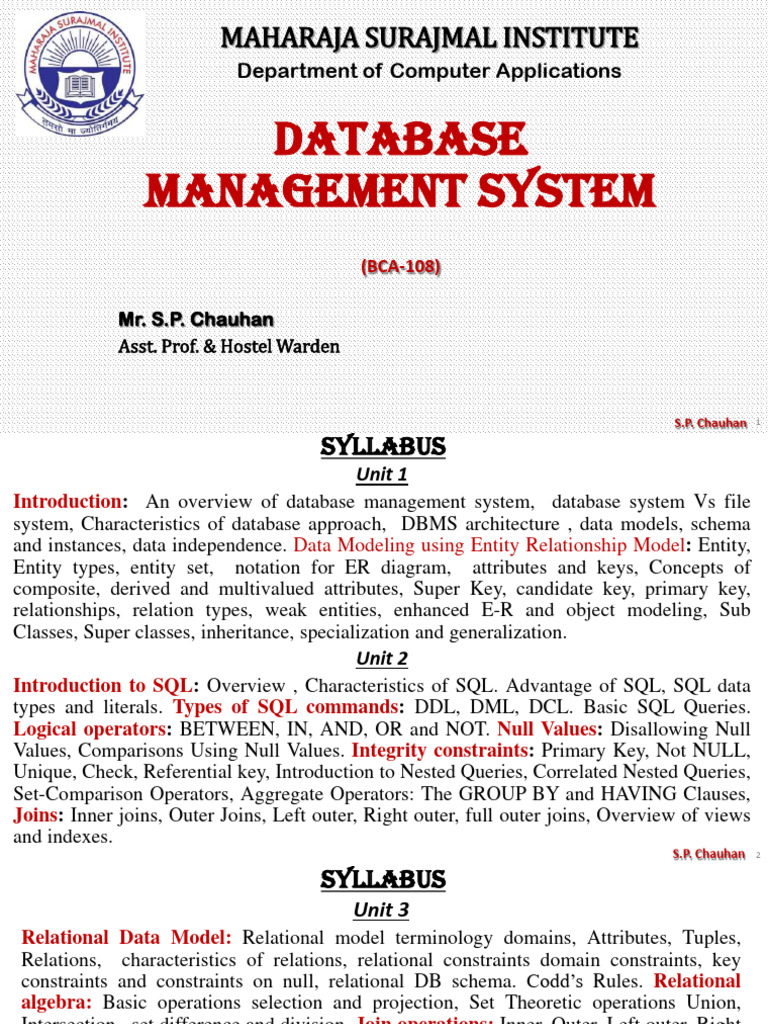 DBMS Intro 1 | Download Free PDF | Databases | Relational Database DBMS Intro 1 | Download Free PDF | Databases | Relational Database