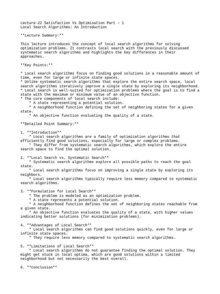 Week -4AI | PDF | Mathematical Optimization | Genetic Algorithm