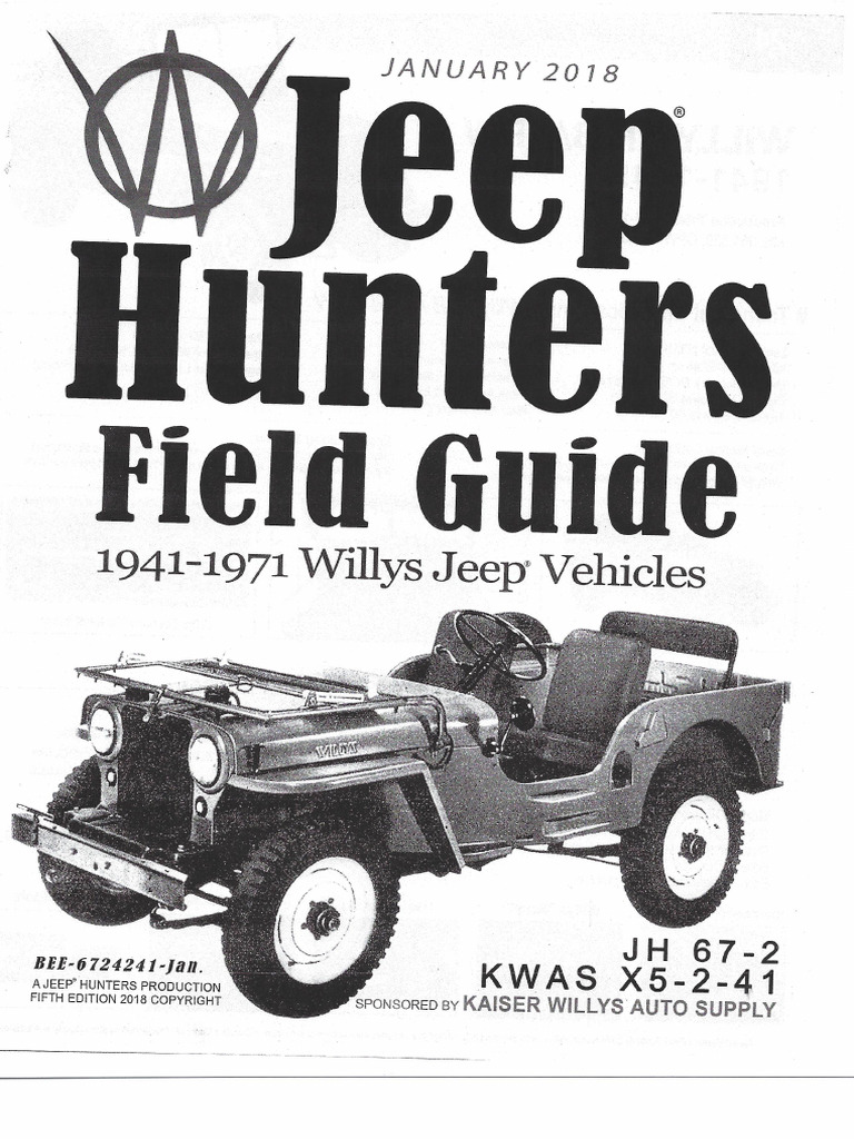 Jeep Models and Descriptions | PDF