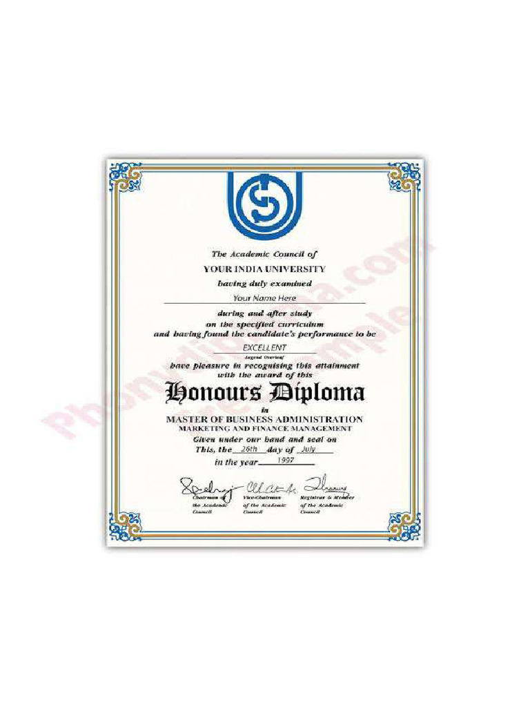 School Certificate | PDF