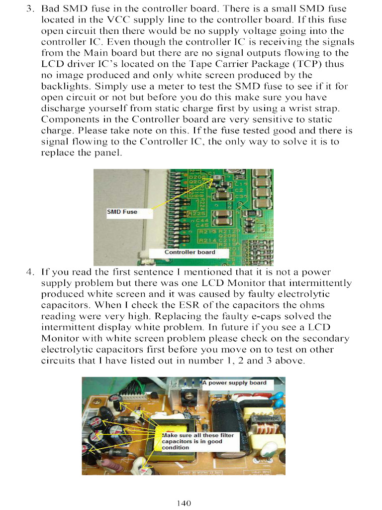 LCD Monitor Repair - 140 | PDF