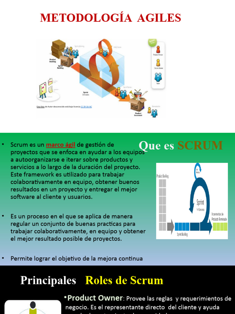 Que es SCRUM | PDF | Scrum (desarrollo de software) | Software