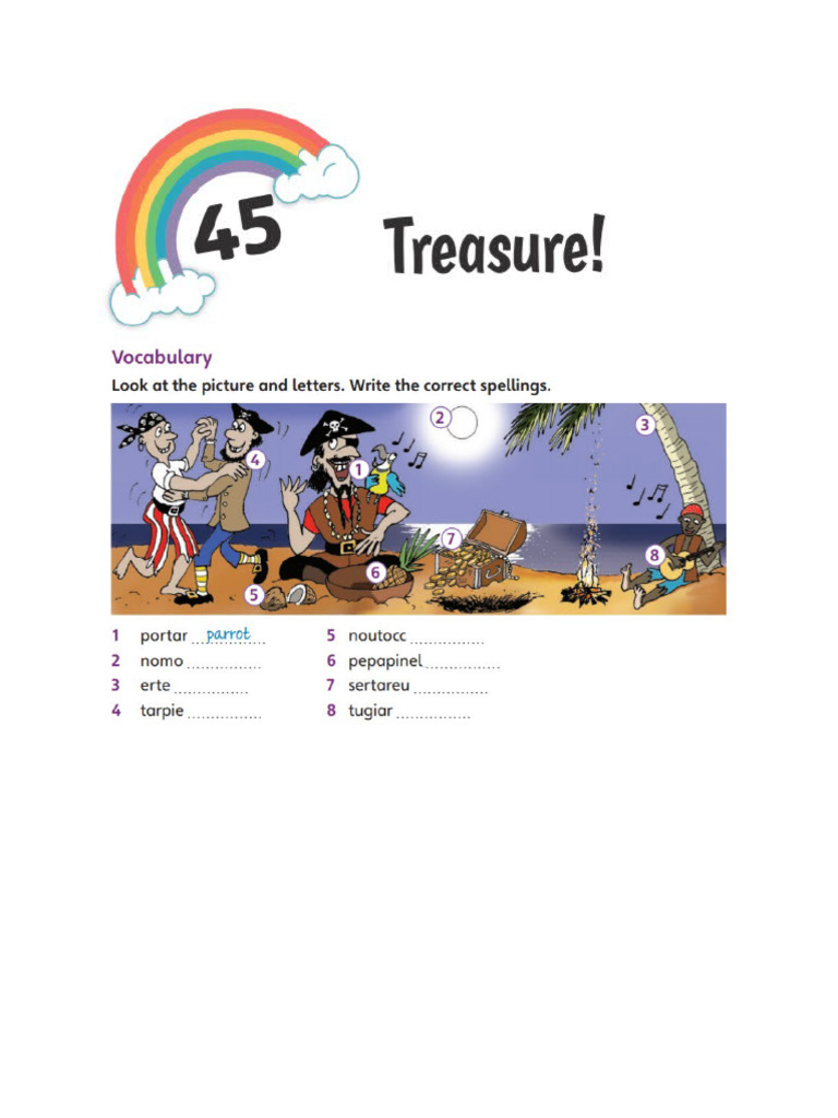 Unit 45 - Treasure Copy | PDF
