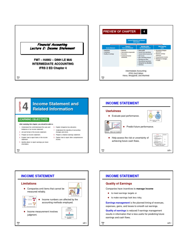 Lecture 2 - Income Statement | PDF | Income Statement | Expense