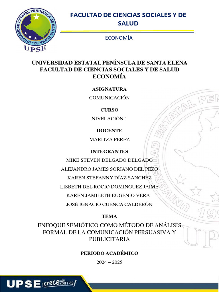 Enfoque Semiótico - Grupo N°4.. | PDF | Semiótica | Verdad