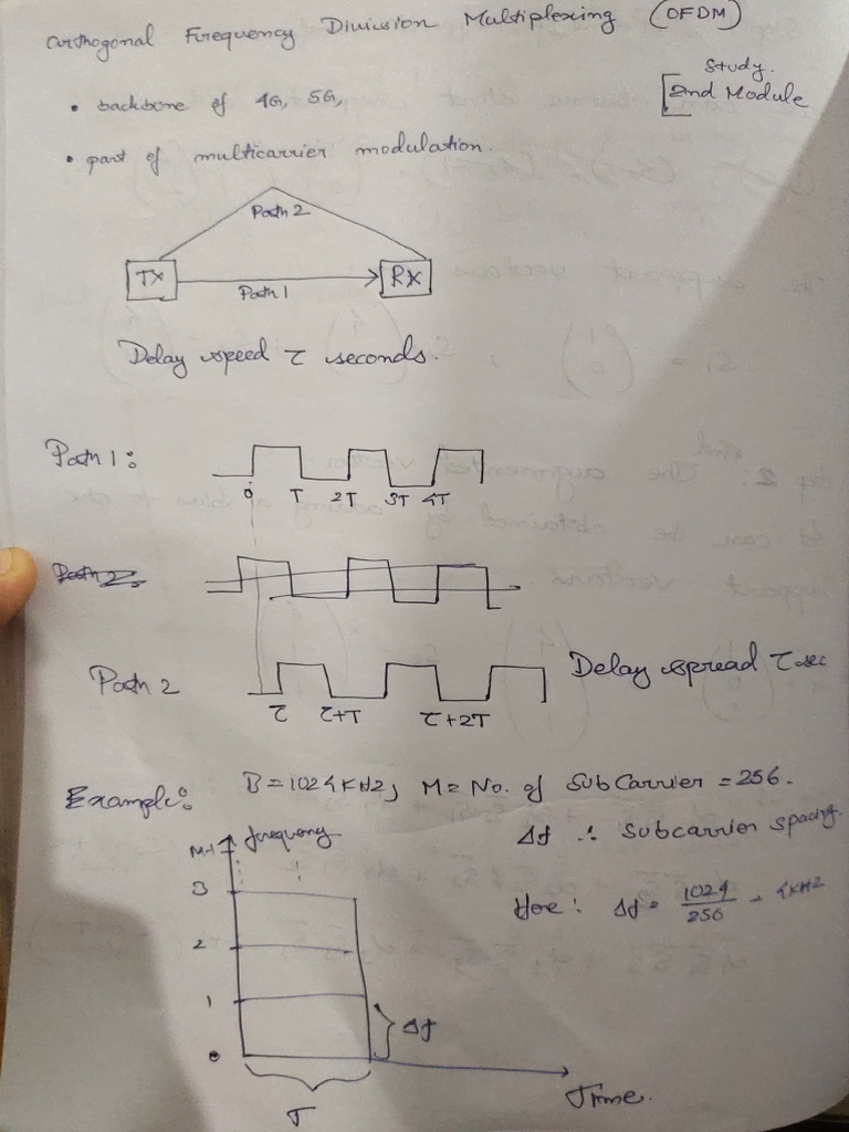 OFDM nOTES | PDF | Physical Layer Protocols | Information And ...