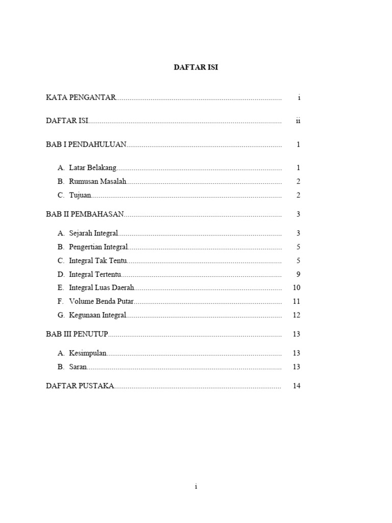 Panduan Lengkap Integral Matematika Pdf
