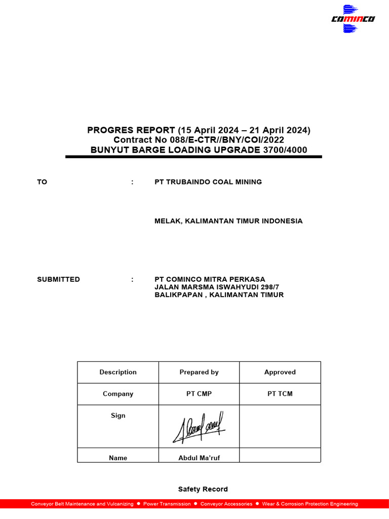 Progres Week 41 | PDF