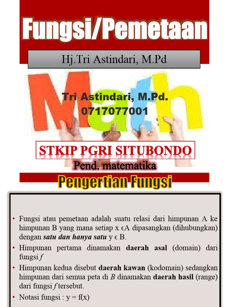 Fungsi Pemetaan | PDF