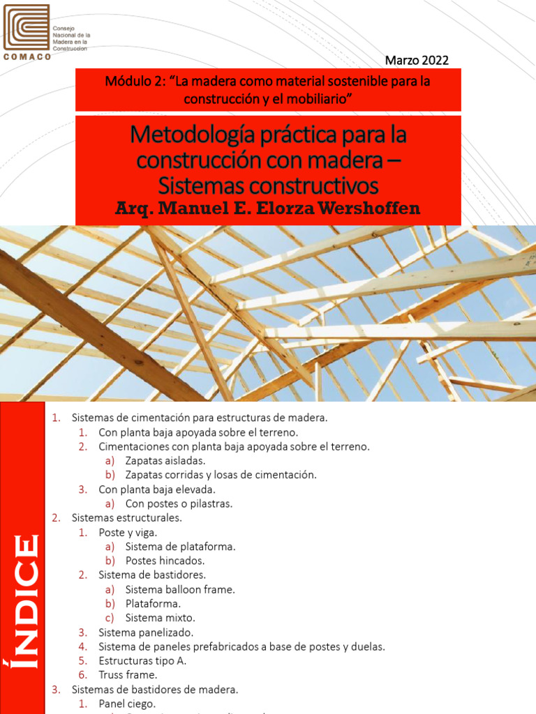 12 - Metodología práctica para la construcción con madera-Sistemas constructivos | PDF ...