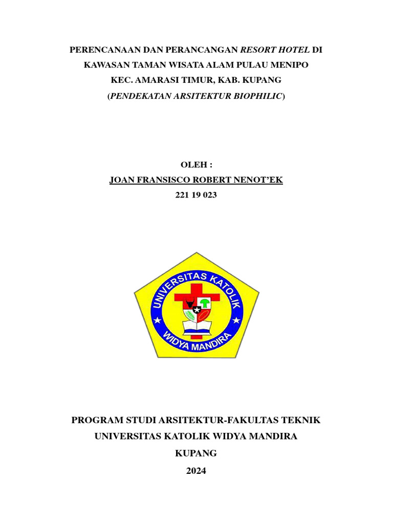 Proposal | PDF | Sains & Matematika