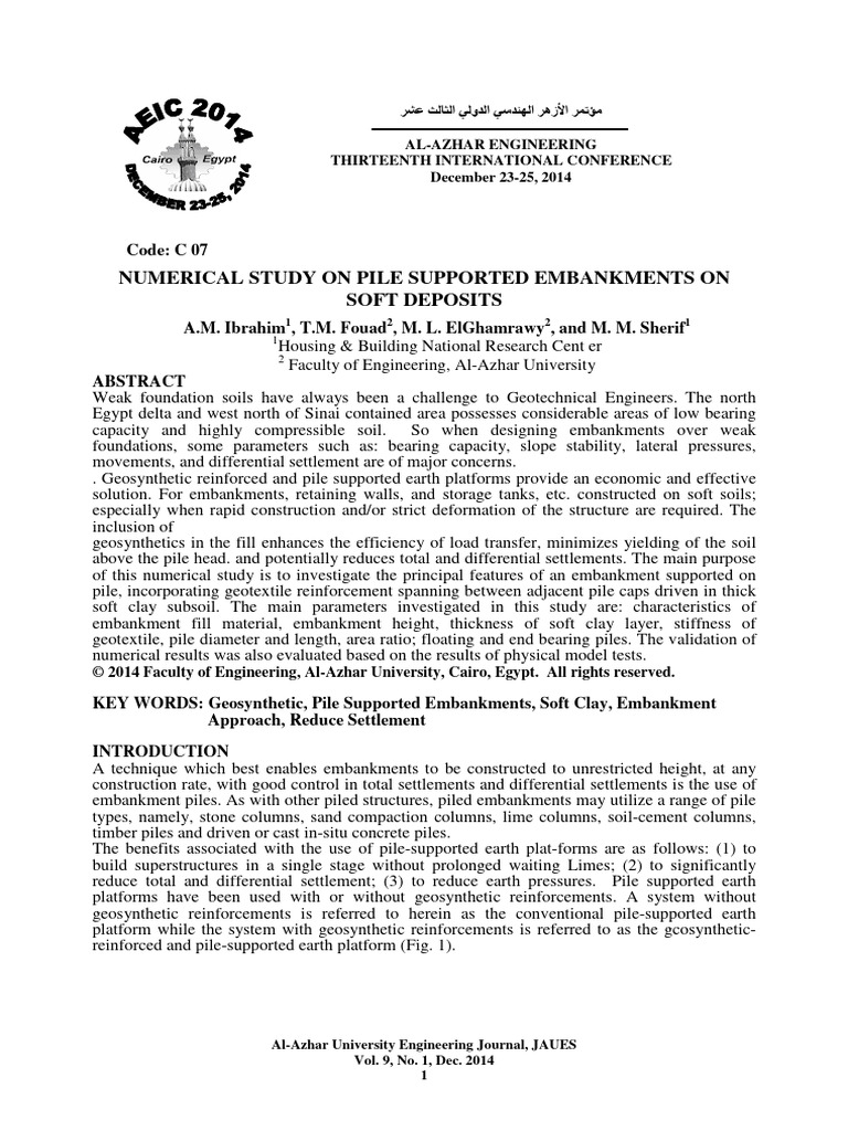 C07 | PDF | Deep Foundation | Young's Modulus