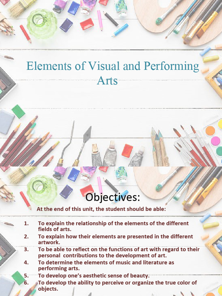 Module 3 Arts Appreciation | PDF | Dances | Color
