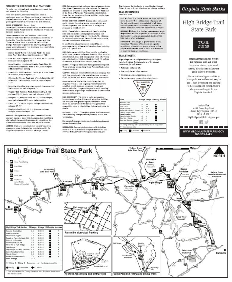 Trail Guide Highbridgetrail | PDF | Trail | Pet