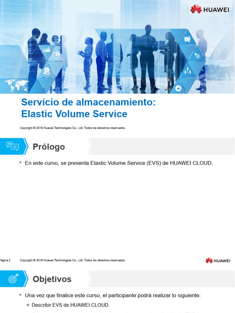 Module 3 Chapter 1 Storage Cloud Service - Elastic Volume Service V2.0 ...