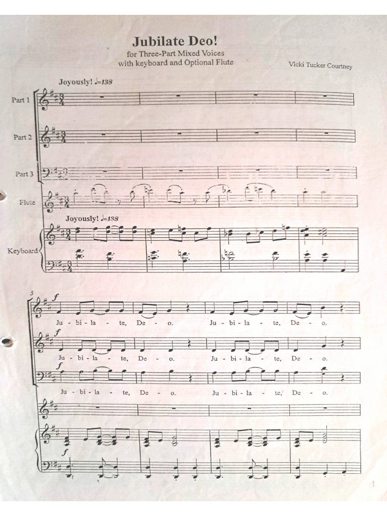 Jubilate | PDF