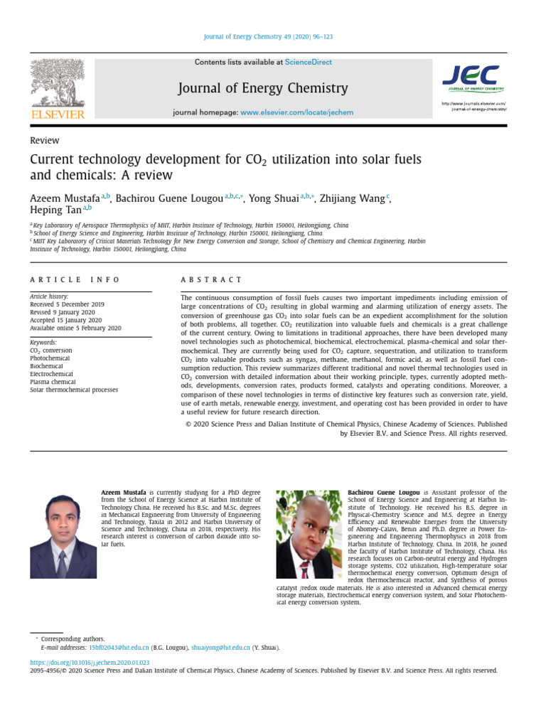 Technology Development For CO2 Utilization | PDF | Carbon Capture And ...