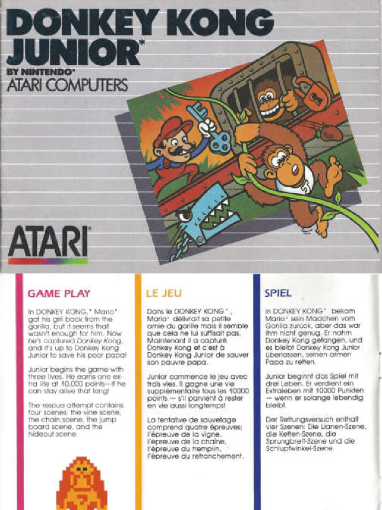 Donkey_Kong_Jr._Atari_ml | PDF