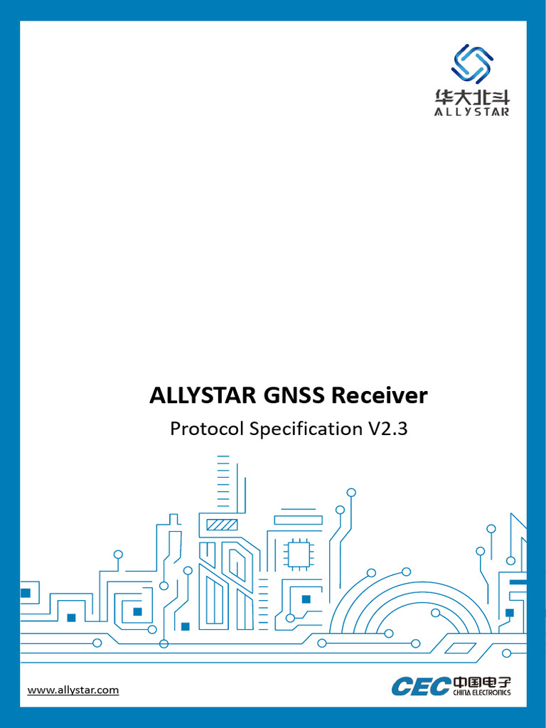 T-5-1908-001-GNSS_Protocol_Specification-V2.3 | PDF | Geomatics ...