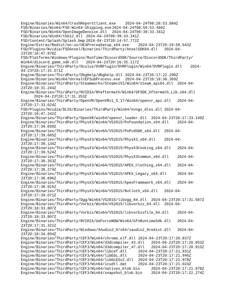 Manifest NonUFSFiles Win64 | PDF | System Software | Microsoft Software