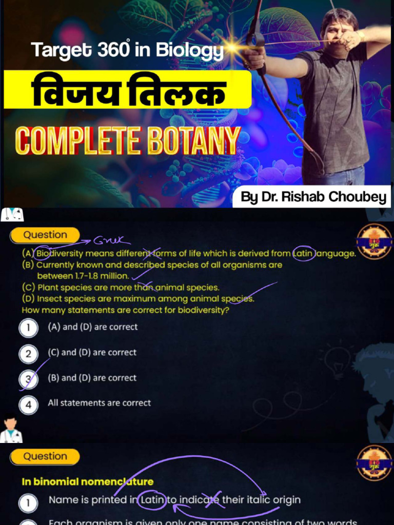 Botany Solved Compressed | PDF