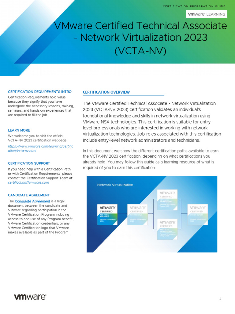 VMW VCTA NV Certification Preparation Guide | PDF | Subscription ... VMW VCTA NV Certification Preparation Guide | PDF | Subscription ...