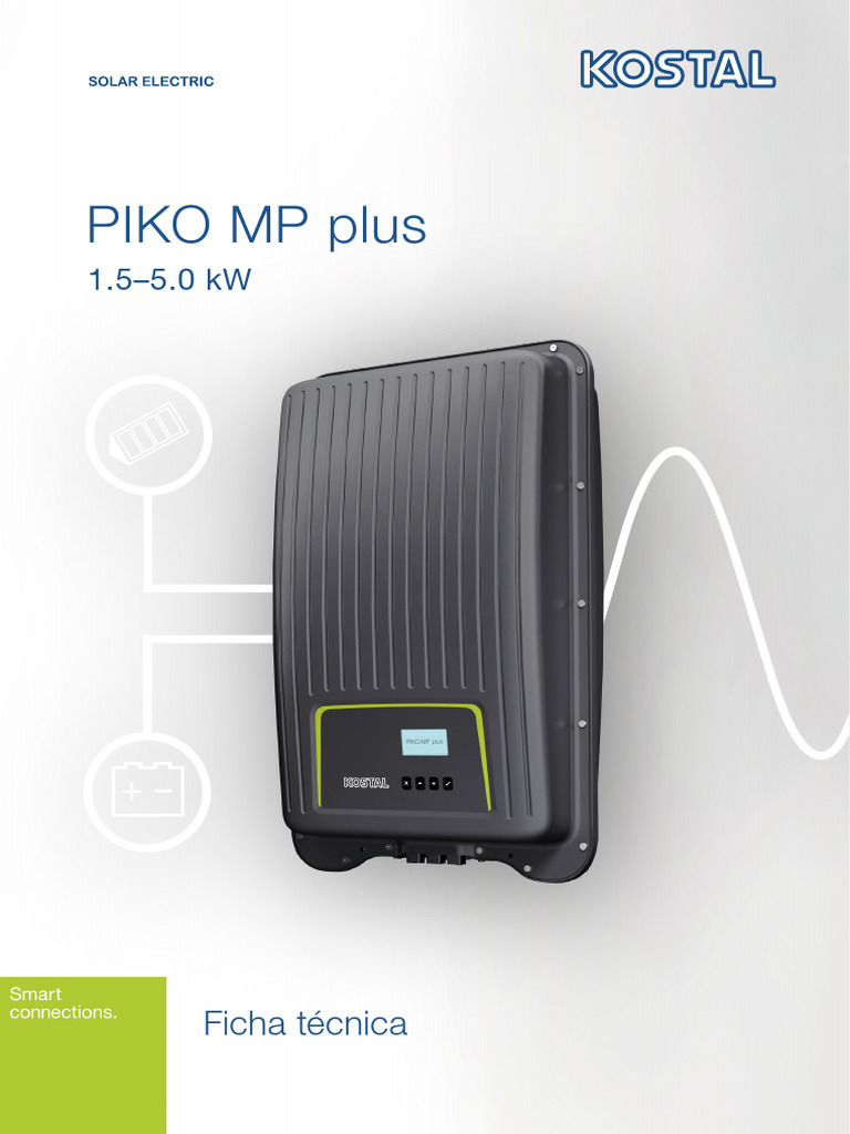 Inversor PIKO MP Plus: Eficiencia y Flexibilidad | PDF | Energia ...