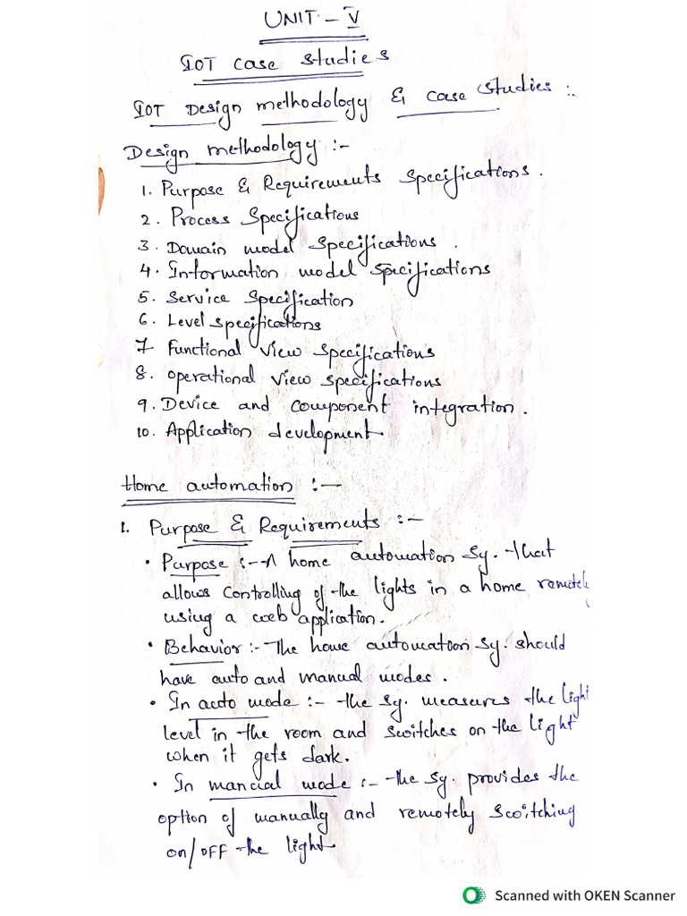 IOT Unit -5 | PDF