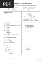 AP Chemistry Periodic Table and Formula Sheet 2024 | PDF | Acid ...