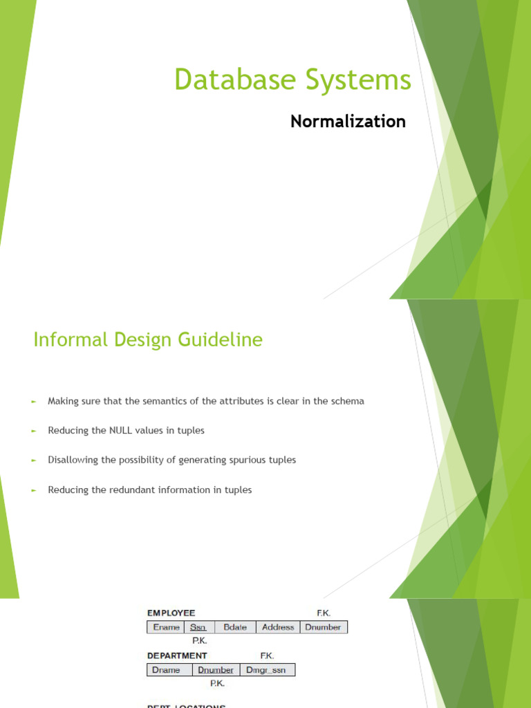 MIS - Lec 12-Normalization | PDF | Databases | Information Retrieval