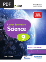 Cambridge Lower Secondary Science 0893 Curriculum Framework | PDF