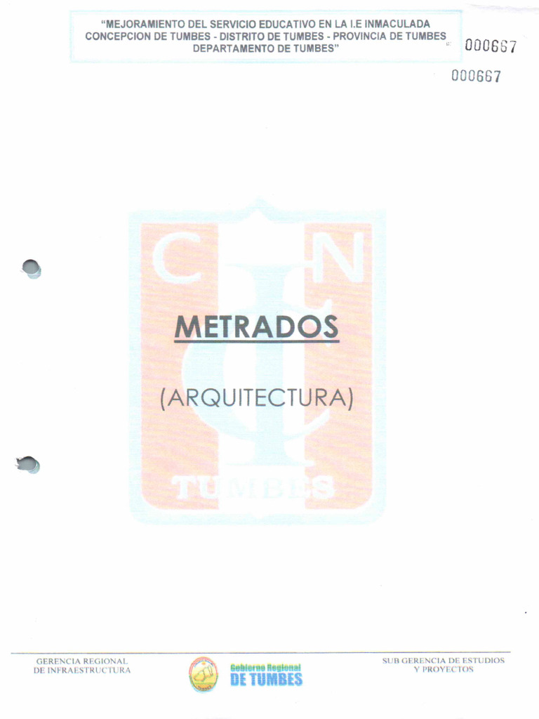 667 580 Metrados Arquitectura 20221026 184726 471 | PDF