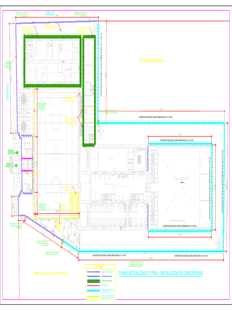 PLANO ACTUALIZADO - CONCERTINAS-Model | PDF