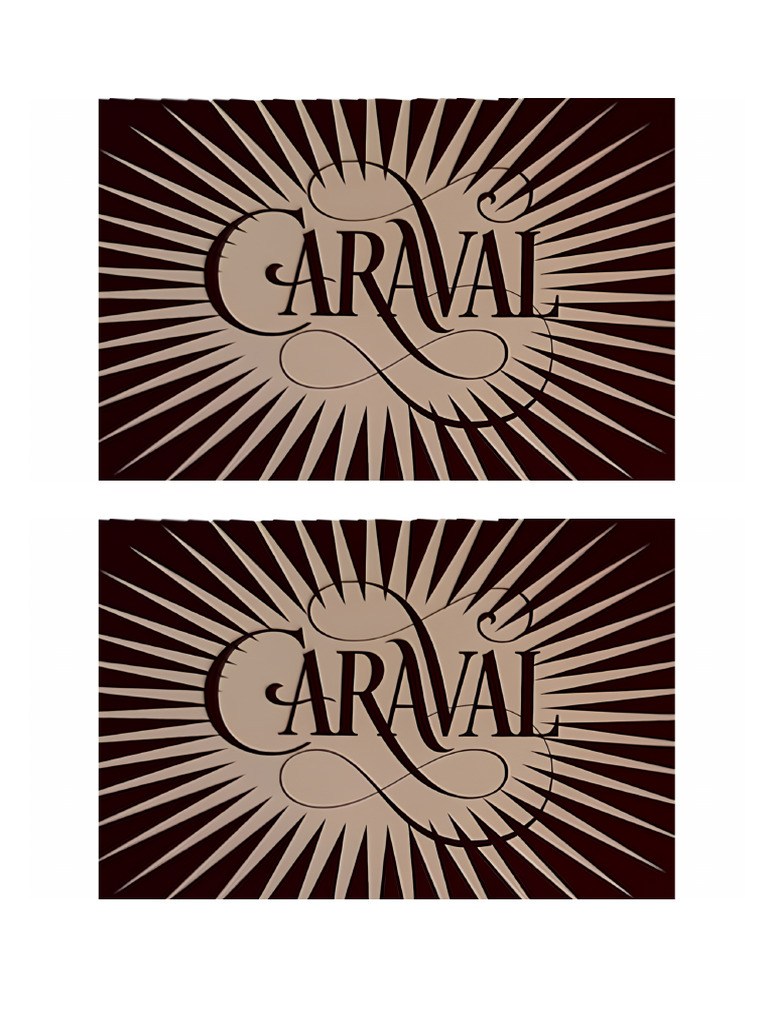 Caraval, Convite | PDF