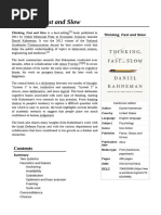Thinking Fast and Slow PDF | PDF | Thought | Risk