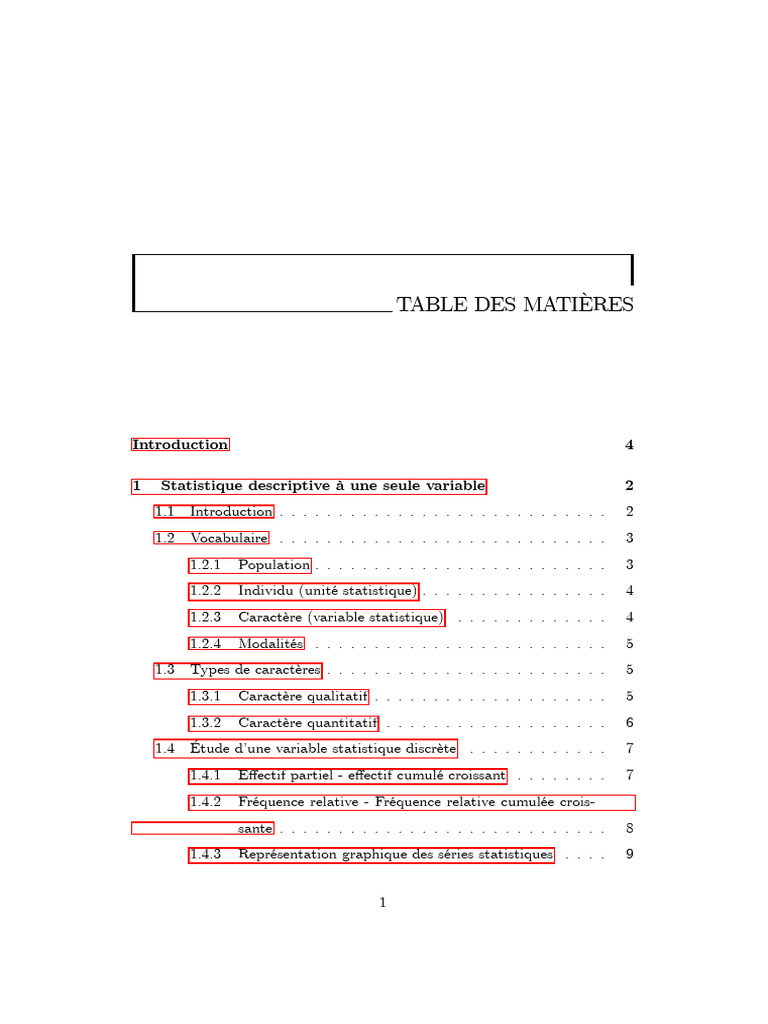 Introduction à la statistique et probabilité | PDF | Statistiques | Moyenne