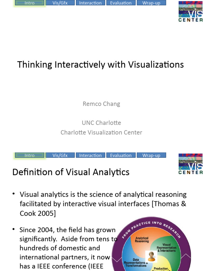 UGA Thinking Interactively With Visualizations | PDF | Human–Computer ...