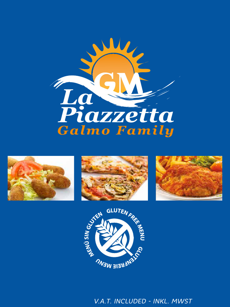 Menú de La Pizzetta | PDF | Pizza | ensalada