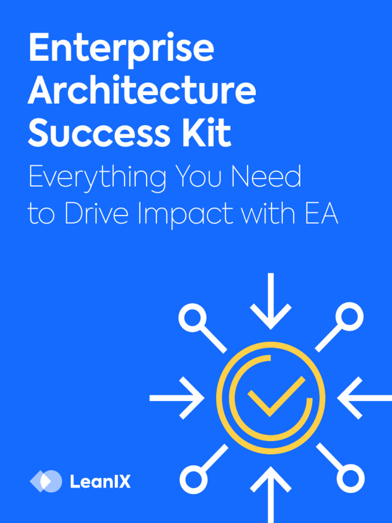 LeanIX Whitepaper EA Success Kit EN | PDF | Enterprise Architecture | Logistics