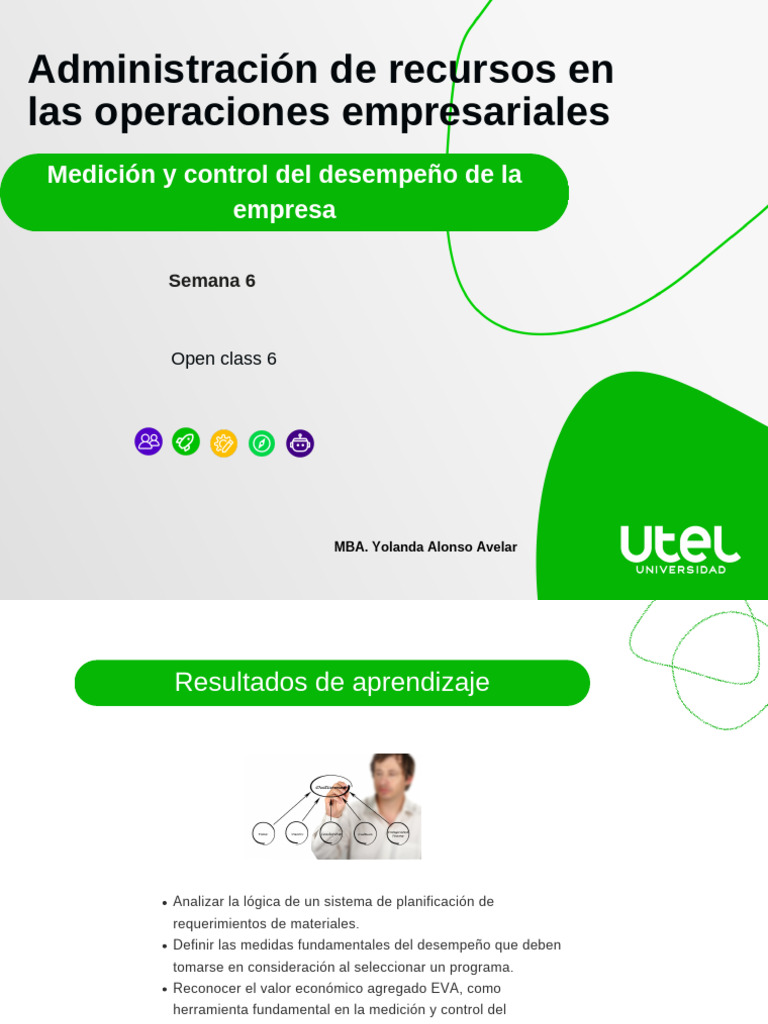 Semana 6 - Medición y Control Del Desempeño de La Empresa | PDF | Business | Planificación de ...