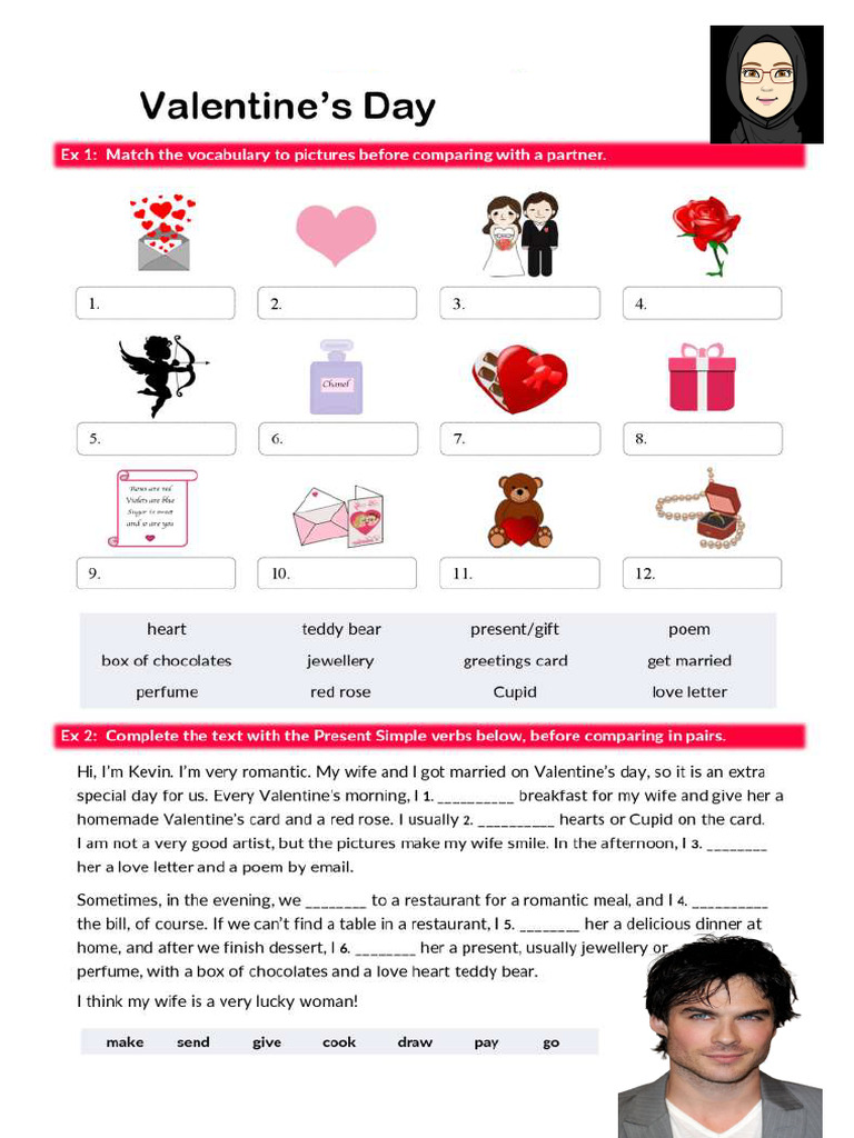 Valentines Lesson | PDF