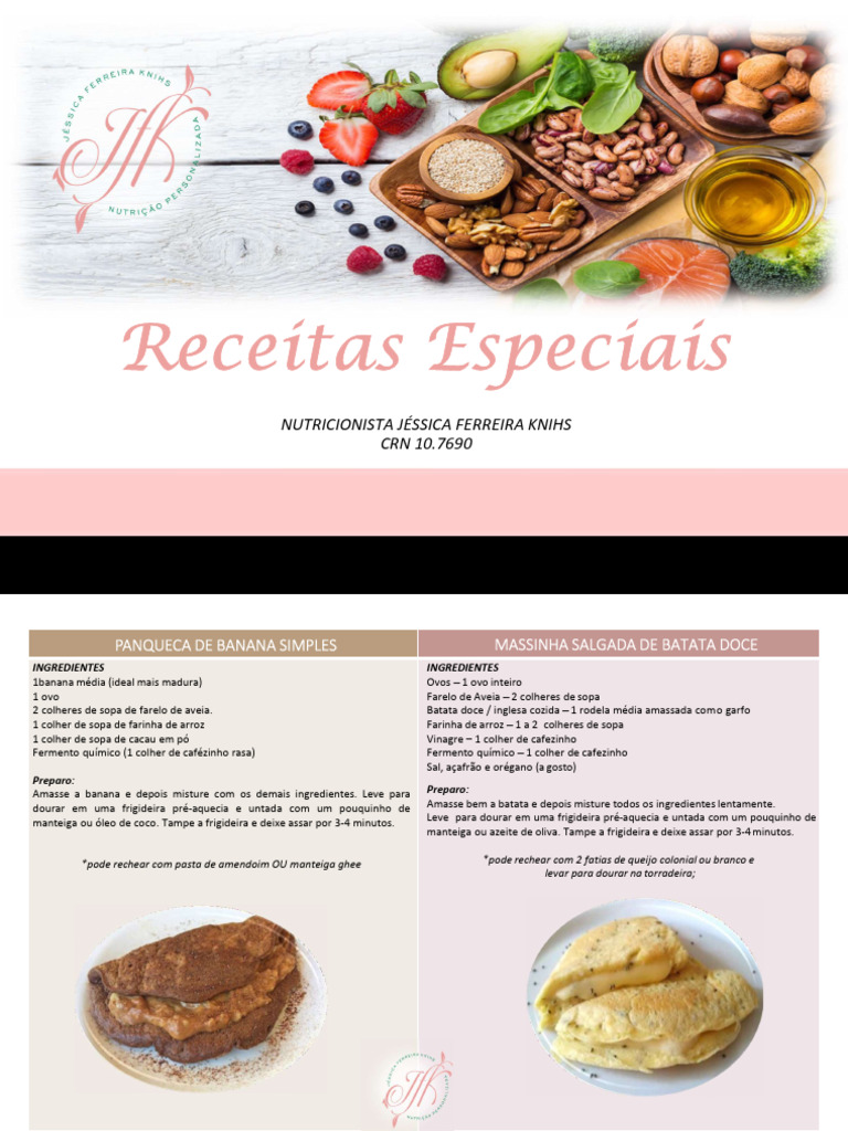 Livro de Receitas Da Nutri | PDF | Queijo | Sopa de galinha