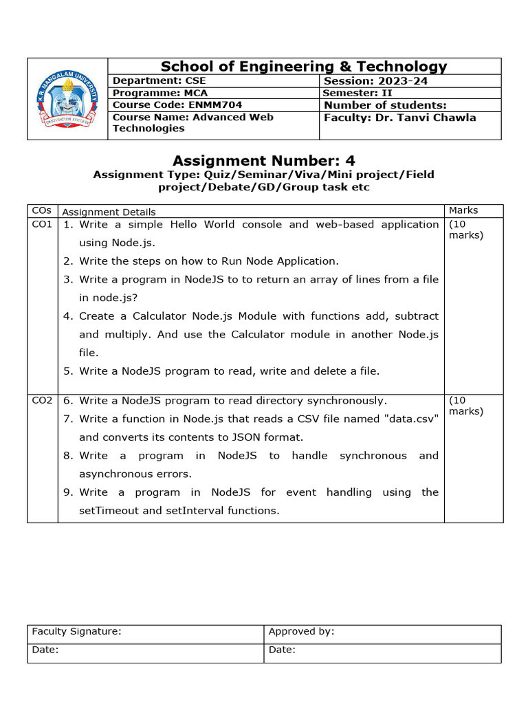 AWT Assignment 4 | PDF